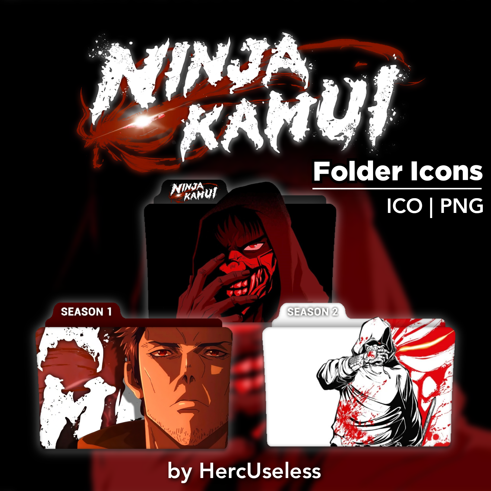 Ninja Kamui Folder Icons by HercUseless on DeviantArt