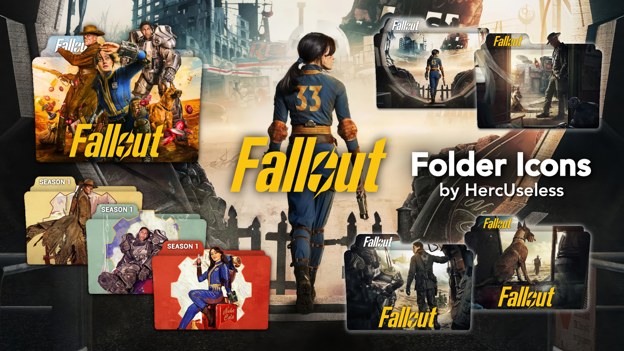 Fallout Folder Icons by HercUseless on DeviantArt