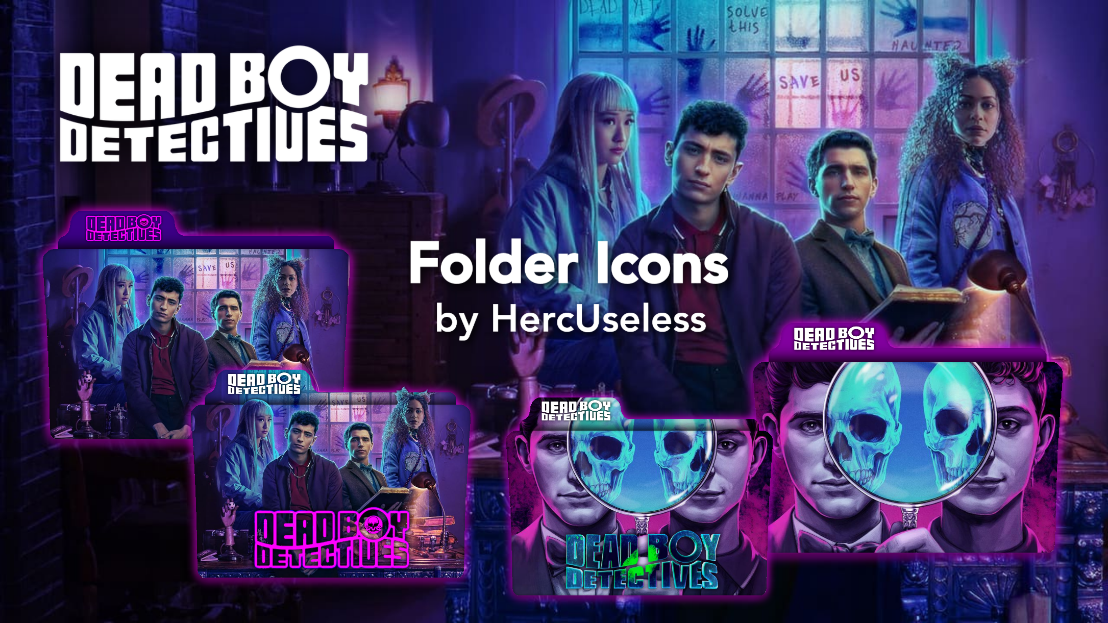 Dead Boy Detectives Folder Icons by HercUseless on DeviantArt