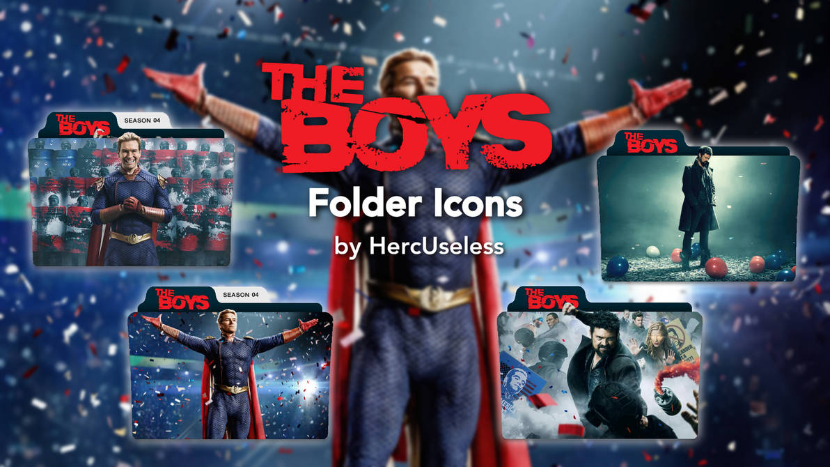The Boys Season 4 Folder Icons by HercUseless on DeviantArt