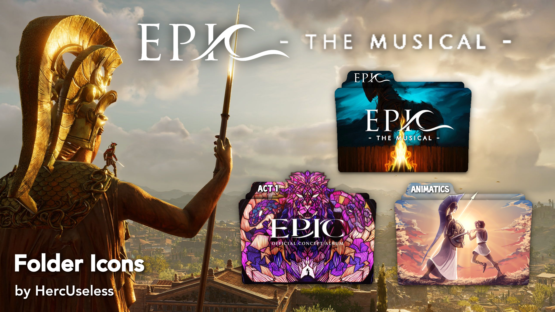 EPIC The Musical Folder Icons by HercUseless on DeviantArt