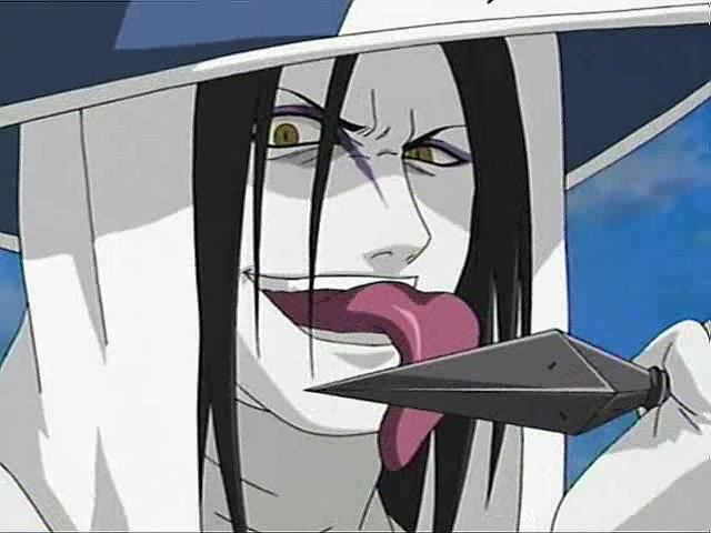 Orochimaru Tongue Action 7 By Naga07 On Deviantart