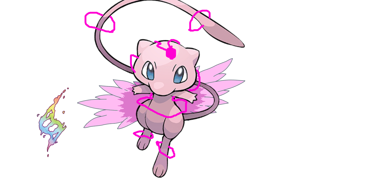 Mega mew by ElzjevR on DeviantArt