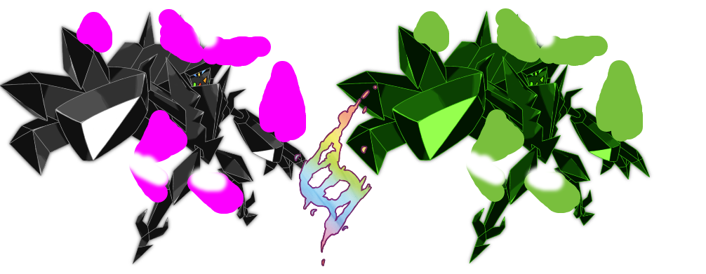 Mega Necrozma by ElzjevR on DeviantArt