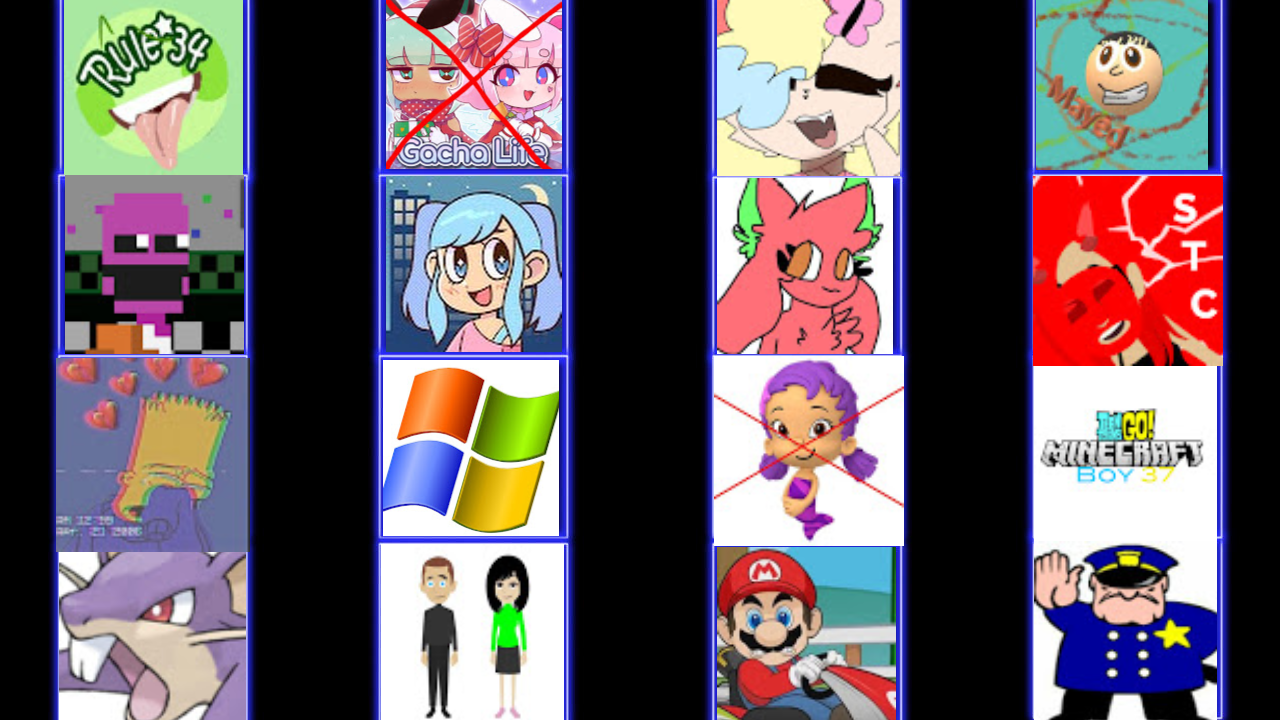 Top 16 Worst Users on Youtube by daveinflatedxd on DeviantArt