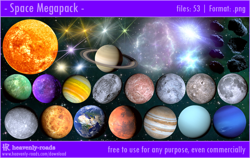 Space Megapack (Resources) by heavenly-roads on DeviantArt