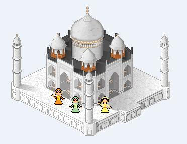 Taj Mahal Pixel Art by IreneLaMagra on DeviantArt