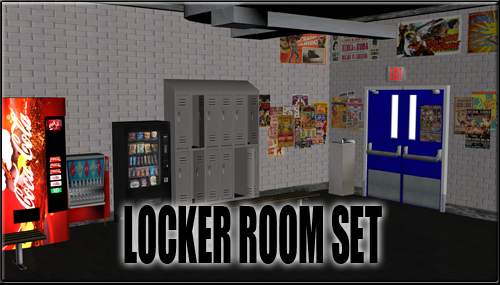 Locker Room Set for DAZ Studio by sedartonfokcaj on DeviantArt