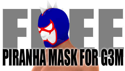 [Free] Piranha Mask for Genesis 3 Male by sedartonfokcaj on DeviantArt