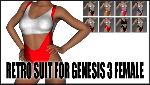 Retro Suit For Genesis 3 Female By Sedartonfokcaj On Deviantart