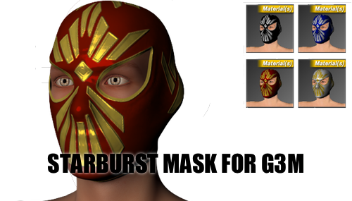 Starburst Mask for Genesis 3 Male by sedartonfokcaj on DeviantArt