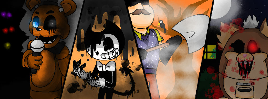 The Horror Genres by LilacCatDraws on DeviantArt