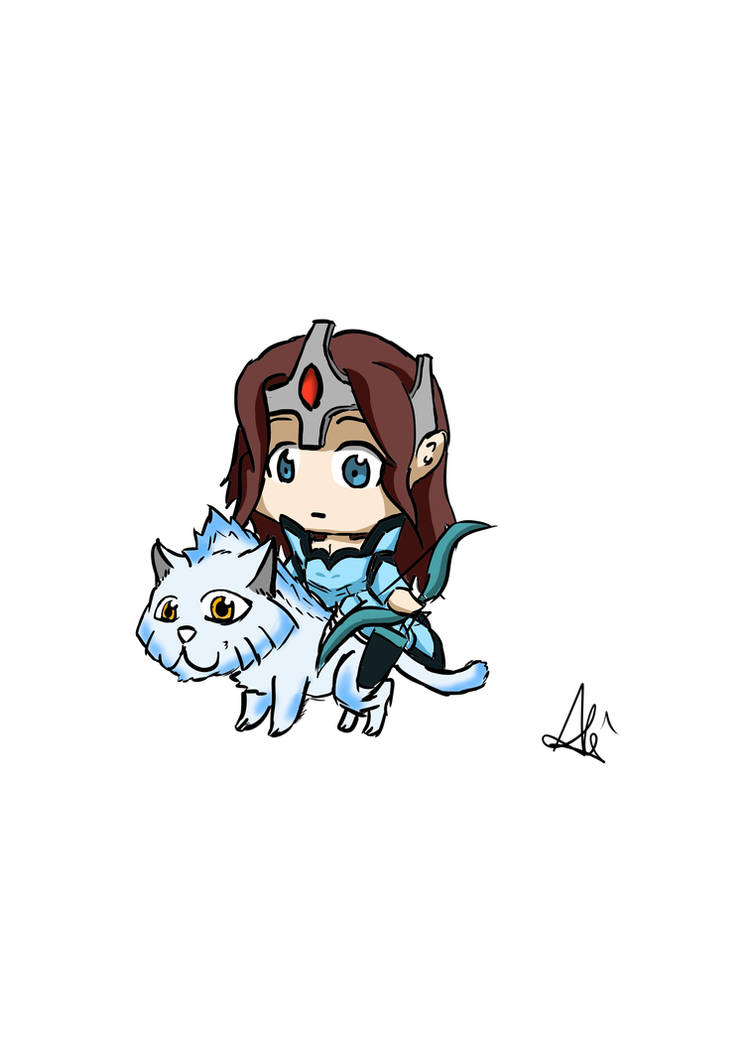 Dota 2 Mirana Chibi by flamet123 on DeviantArt