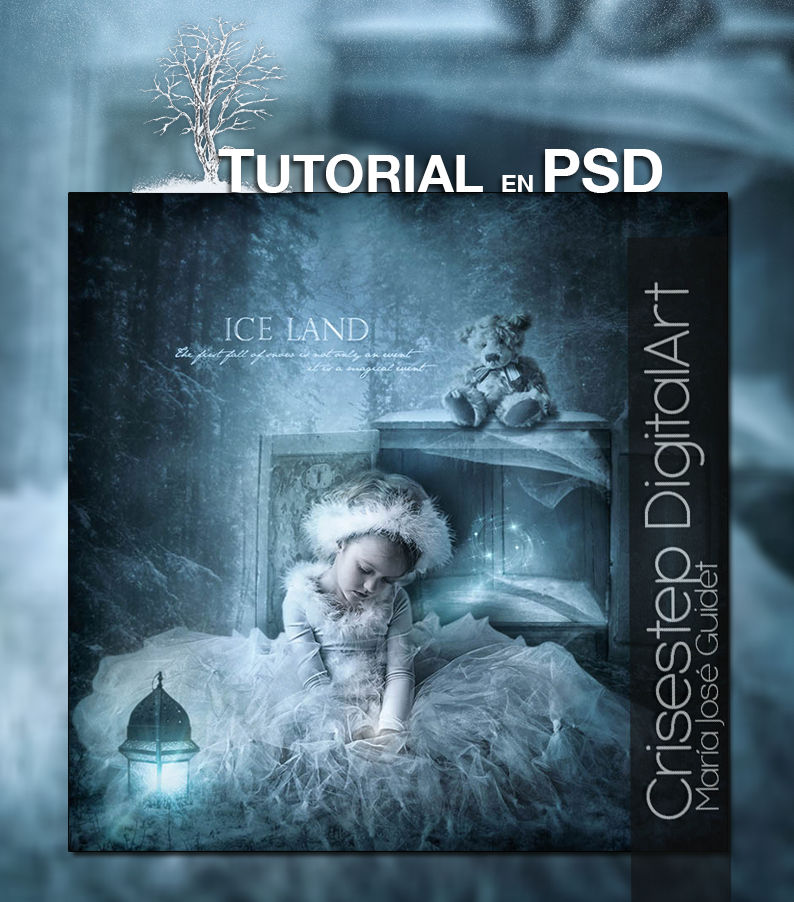 Tutorial Ice Land by CrisestepArt on DeviantArt