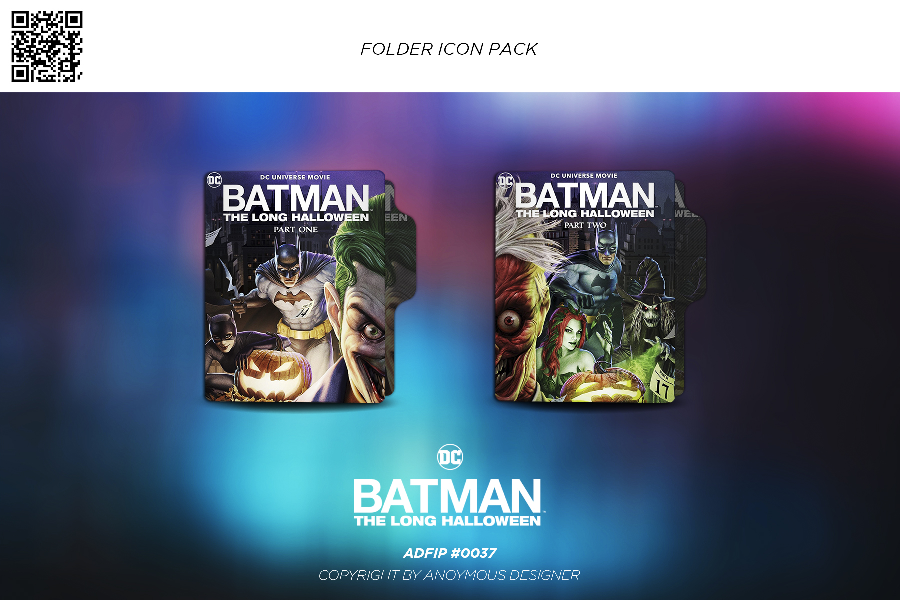Batman The Long Halloween (Part 1_2) FOLDER ICON by Chamod6 on DeviantArt