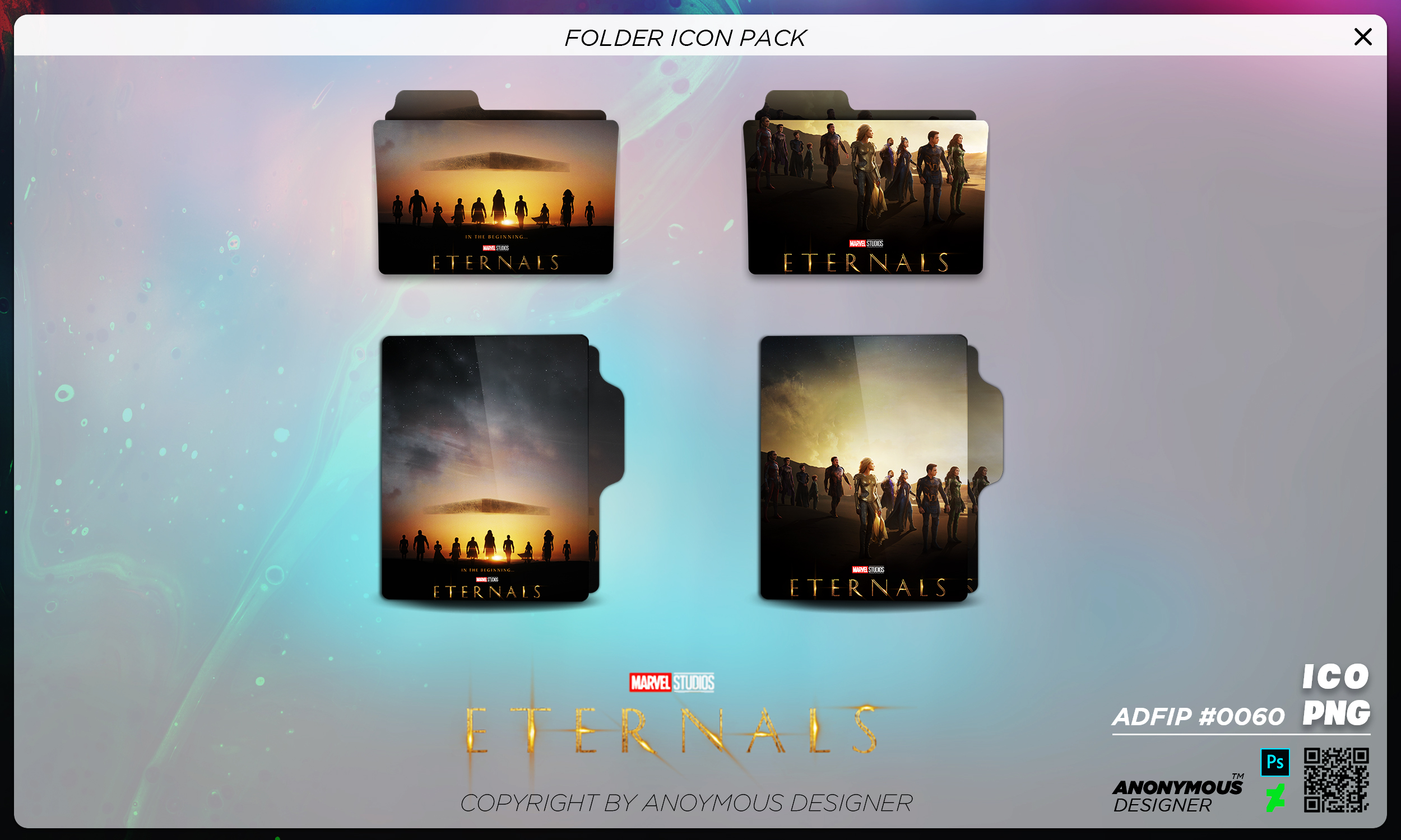 Eternals [2021] Folder Icon by Chamod6 on DeviantArt