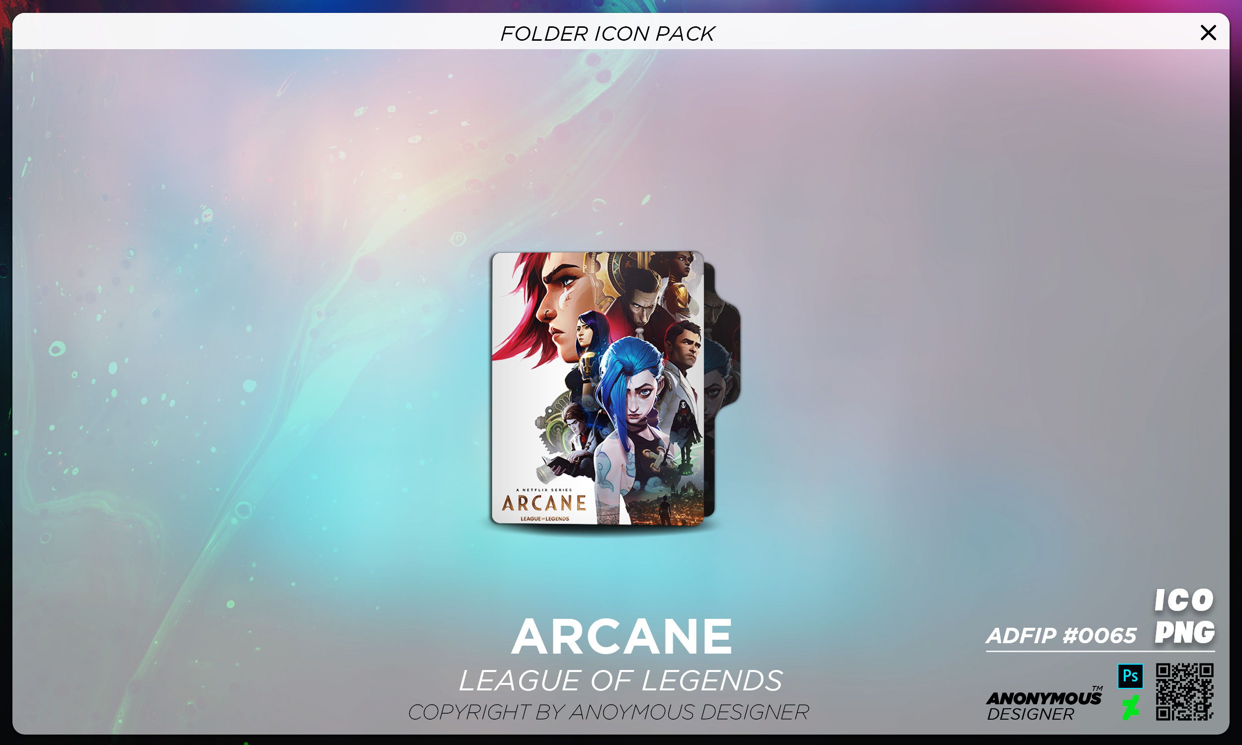 Arcane [TV] [2021] Folder Icon by Chamod6 on DeviantArt