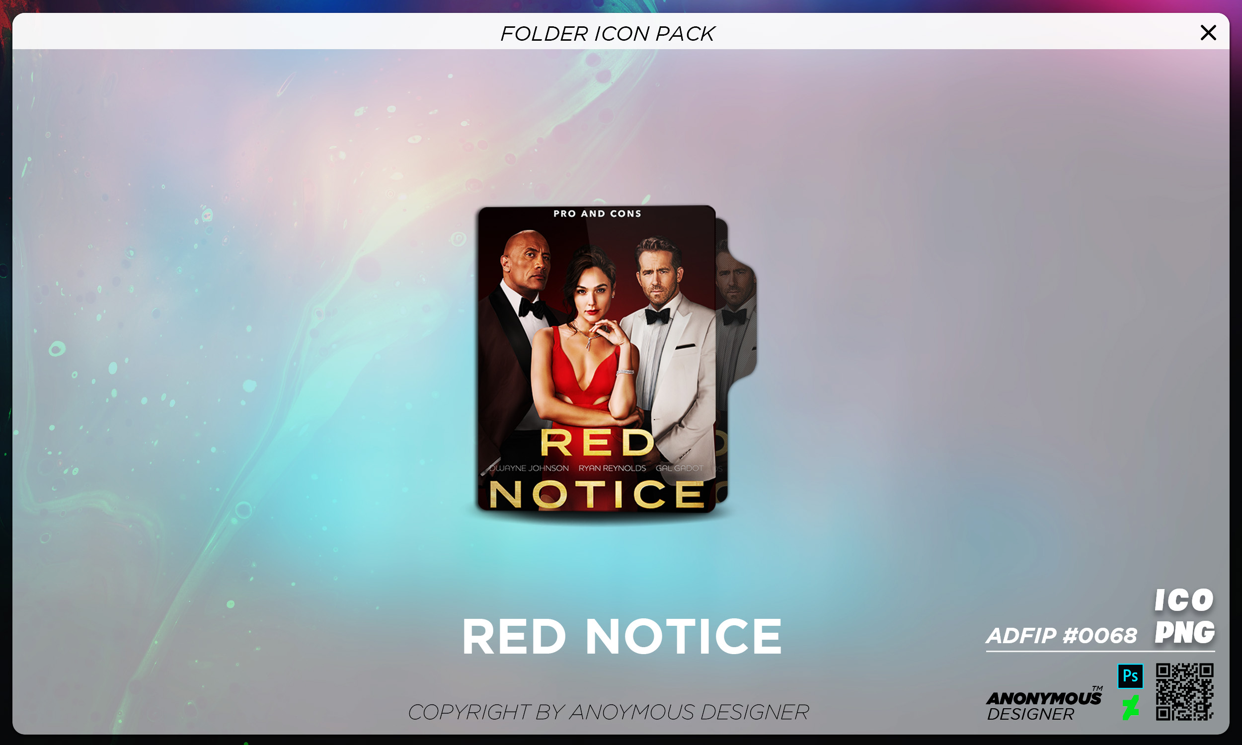 Red Notice [2021] Folder Icon by Chamod6 on DeviantArt