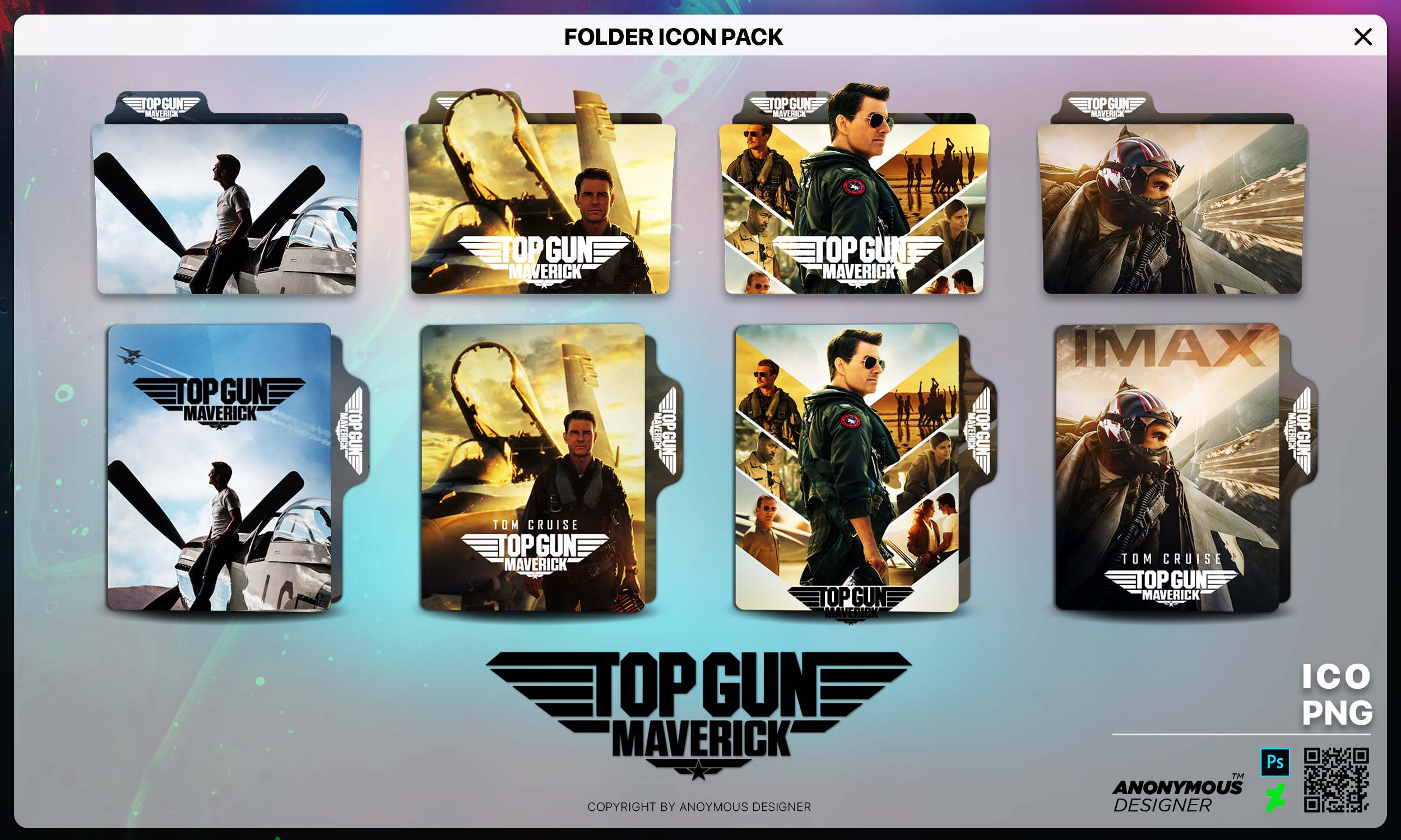 Top Gun: Maverick Folder Icons by Chamod6 on DeviantArt