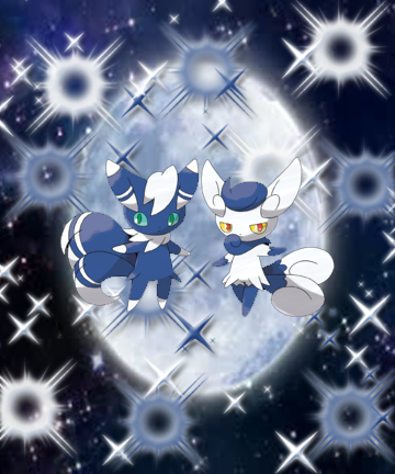 # 678 Meowstic Male and Female by NatureHeroes22 on DeviantArt