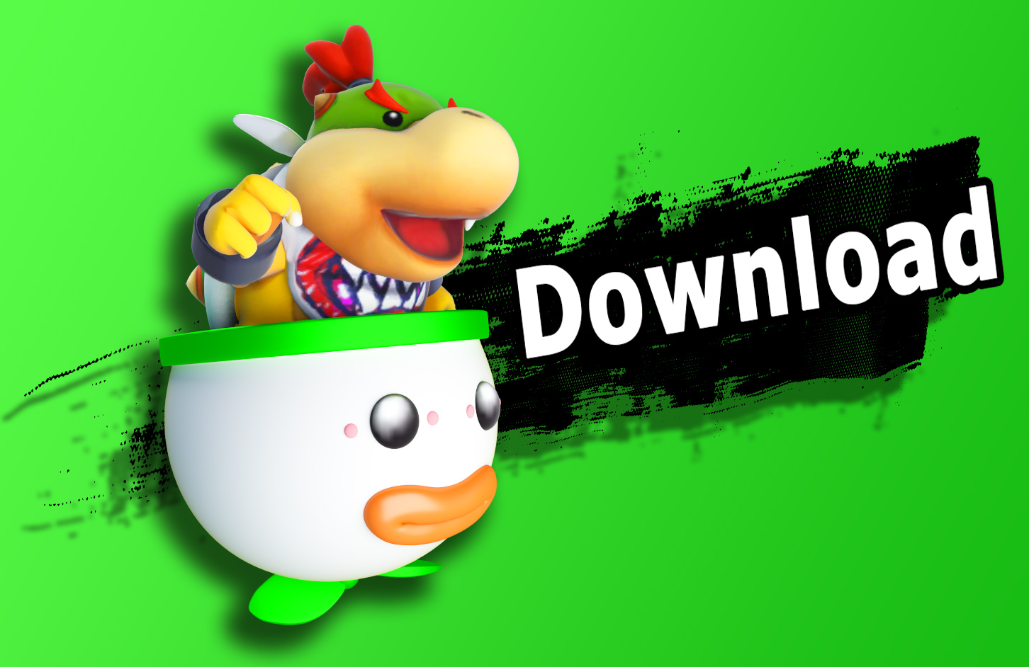 Bowser Jr Clown car Download by DillanMurillo on DeviantArt