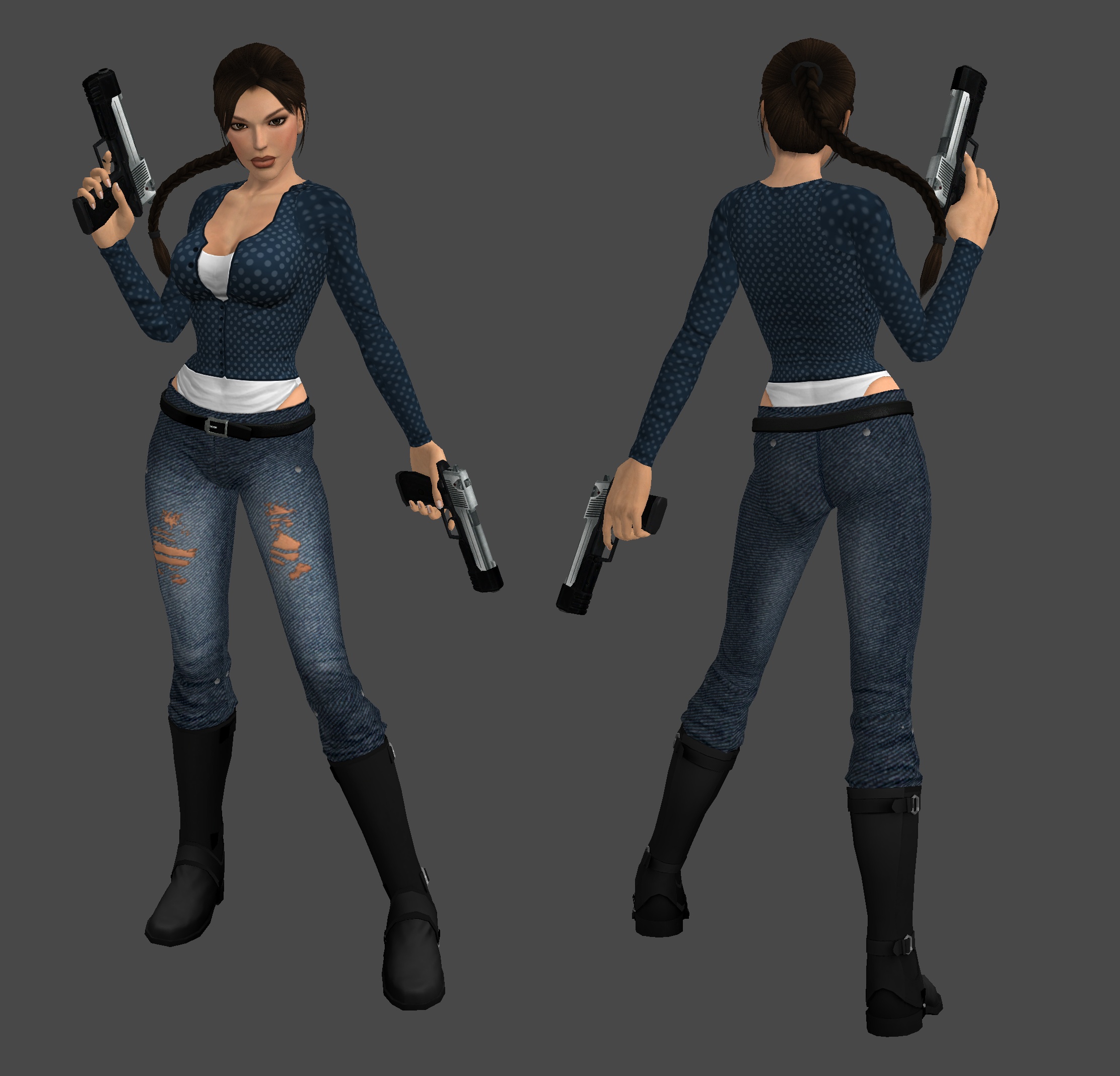 Lara Croft Casual Outfit by spuros12 by spuros12 on DeviantArt