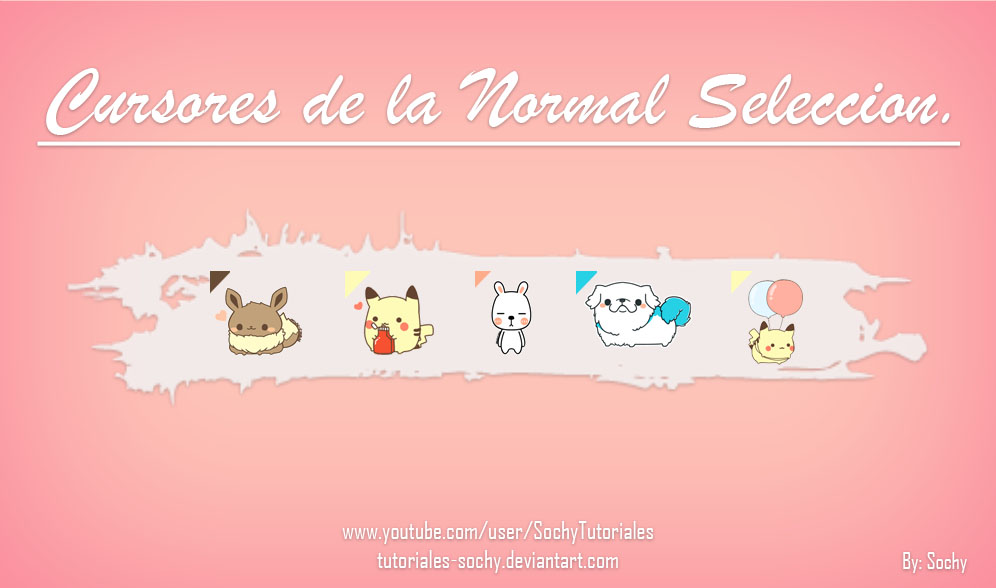 Cursores Cute. by Tutoriales-Sochy on DeviantArt