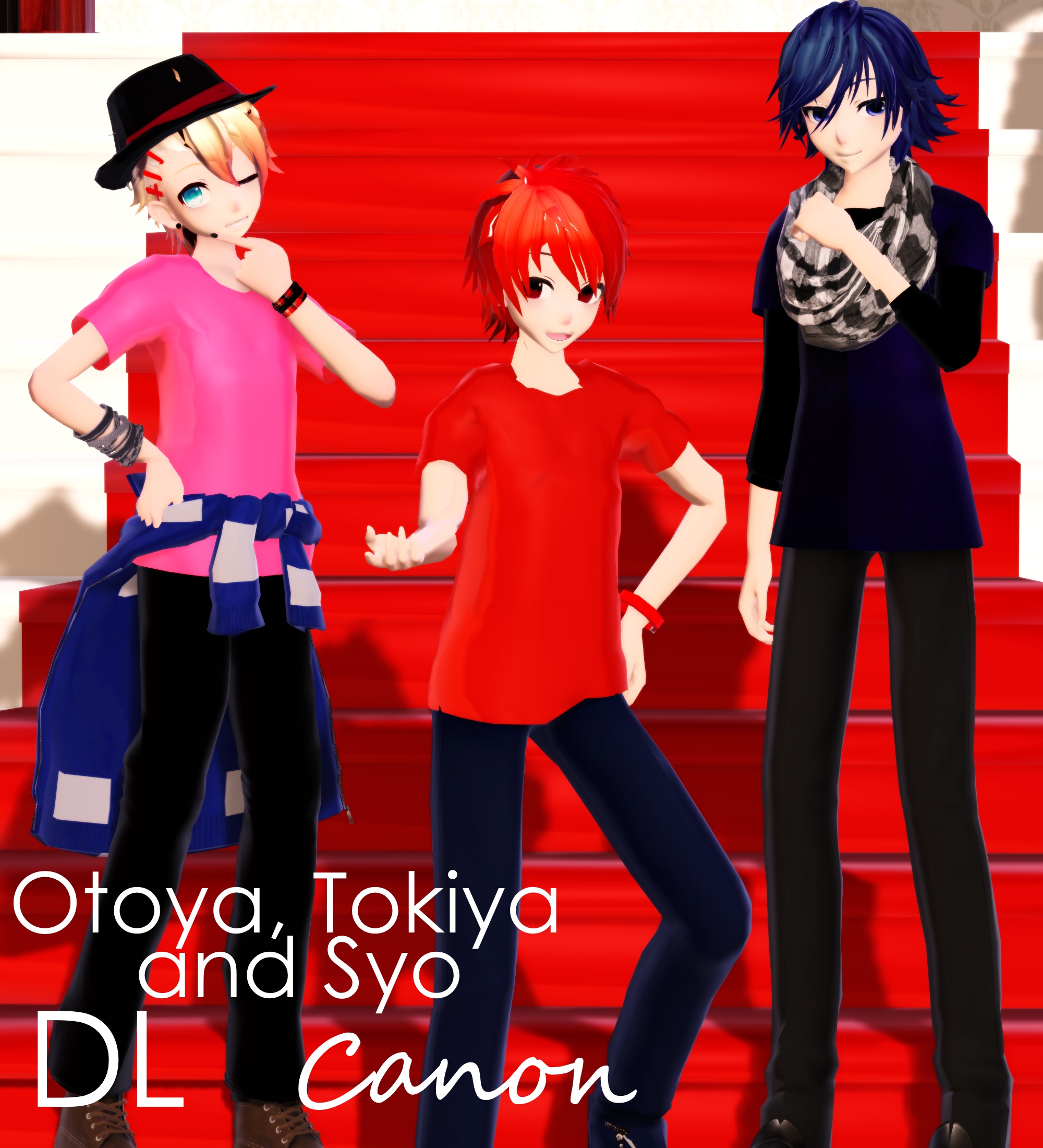 MMD Otoya, Tokiya, and Syo DL UtaPri Pack1 [Down] by ZKArti on DeviantArt