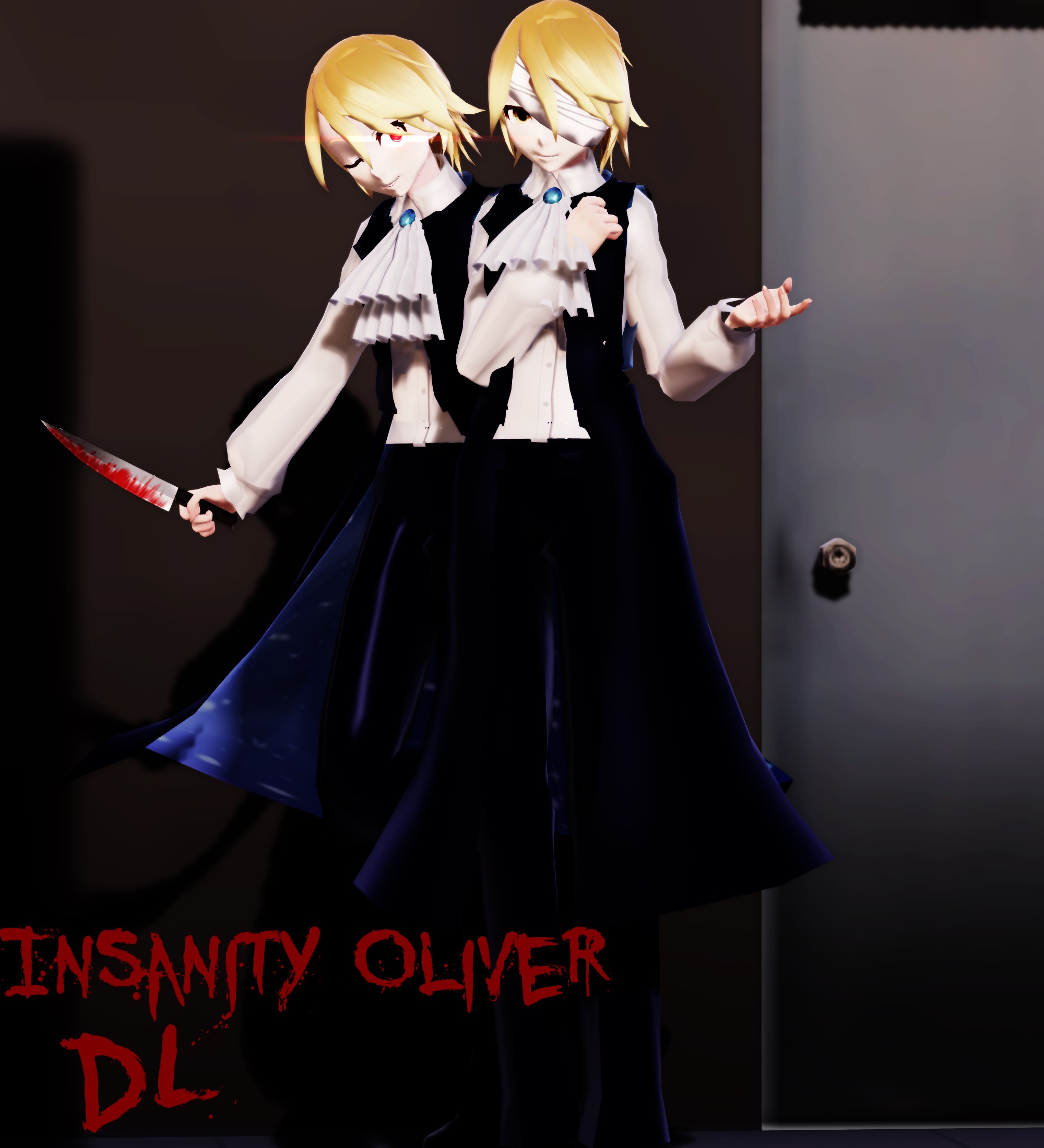 MMD Insanity Oliver Model DL by ZKArti on DeviantArt