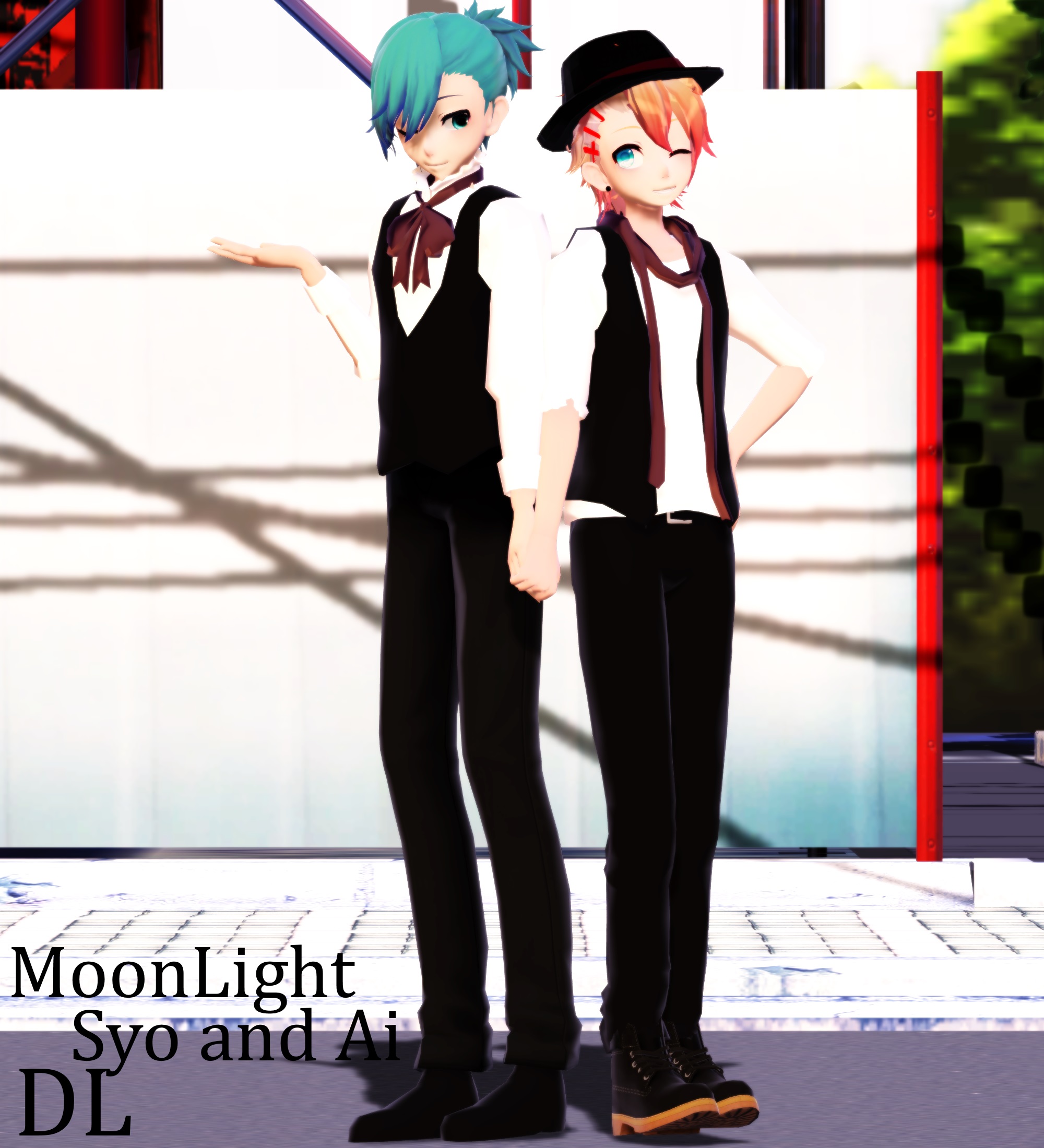 MMD Moonlight Ai and Syo UtaPri DL [Down] by ZKArti on DeviantArt