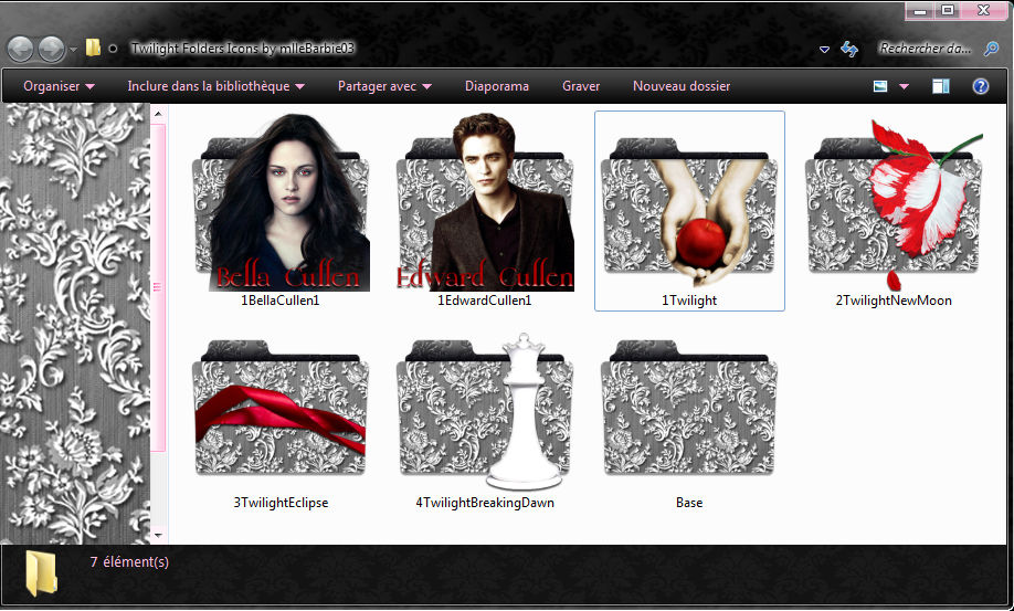 Twilight Folders Icons by mllebarbie03 on DeviantArt