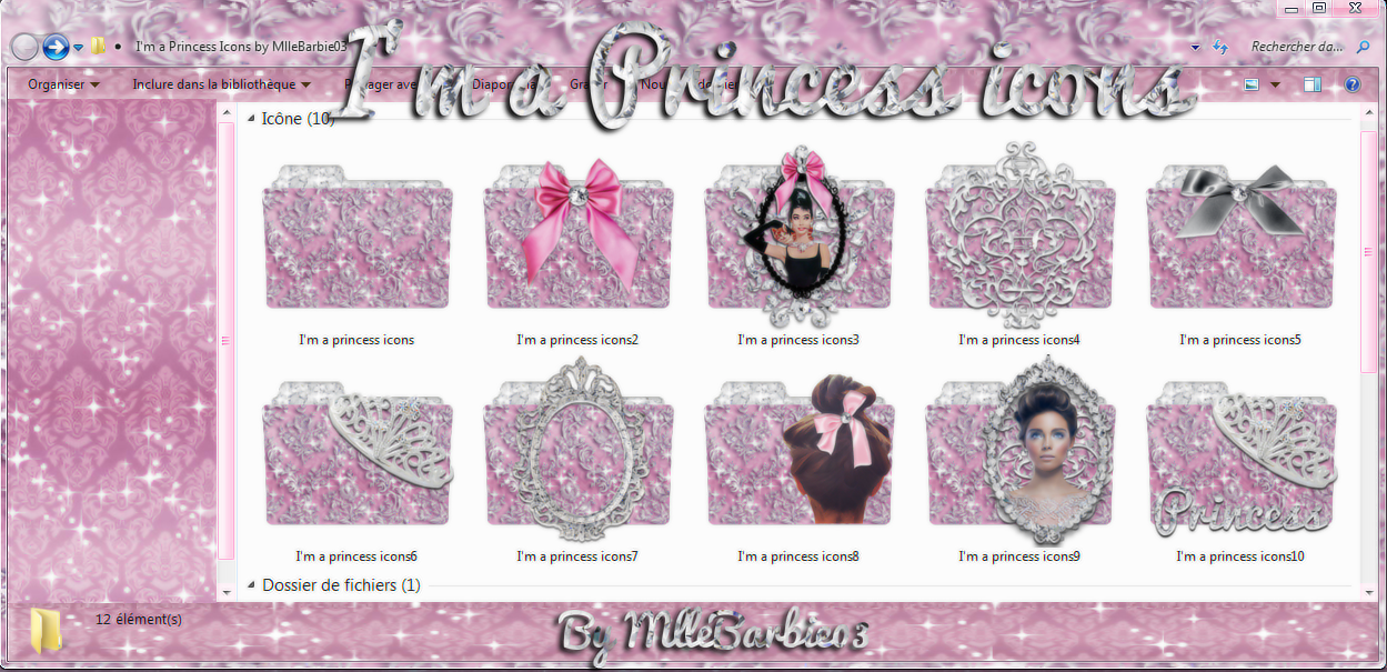 I'm a Princess Icons by MlleBarbie03 by mllebarbie03 on DeviantArt