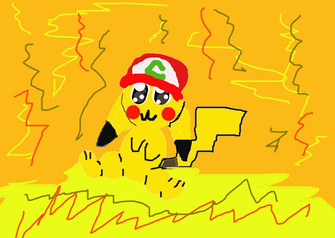 PIKACHU!! USE ELECTRIC TERRAIN!!!!! by VoltorbThePokemon on DeviantArt