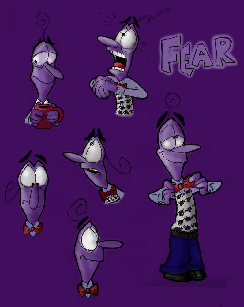 Fear Sketches (colored) by Zeragii on DeviantArt