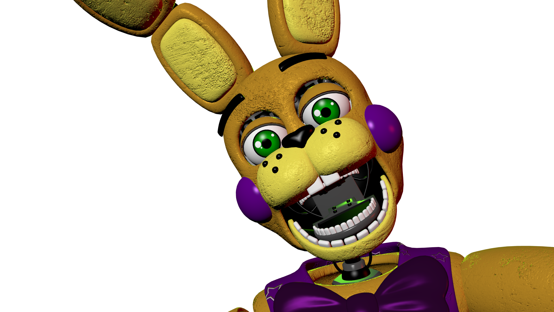 Stylized Springbonnie by Hip - Release by AniGummiJason on DeviantArt