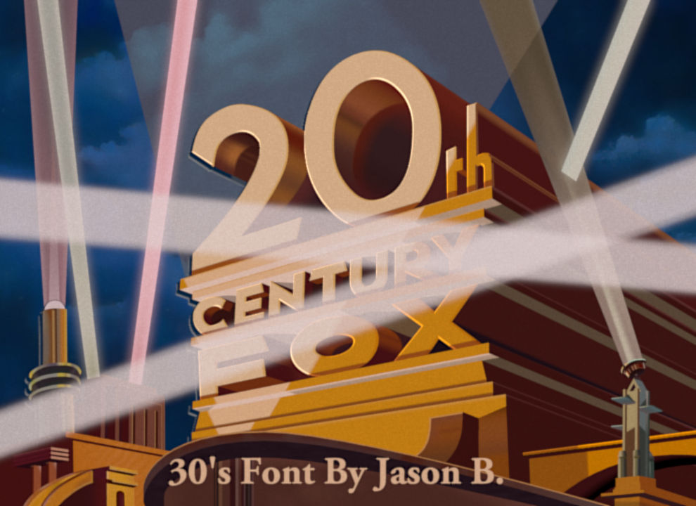 Twentieth Century Fox Film Corp - 30's Font by AniGummiJason on DeviantArt