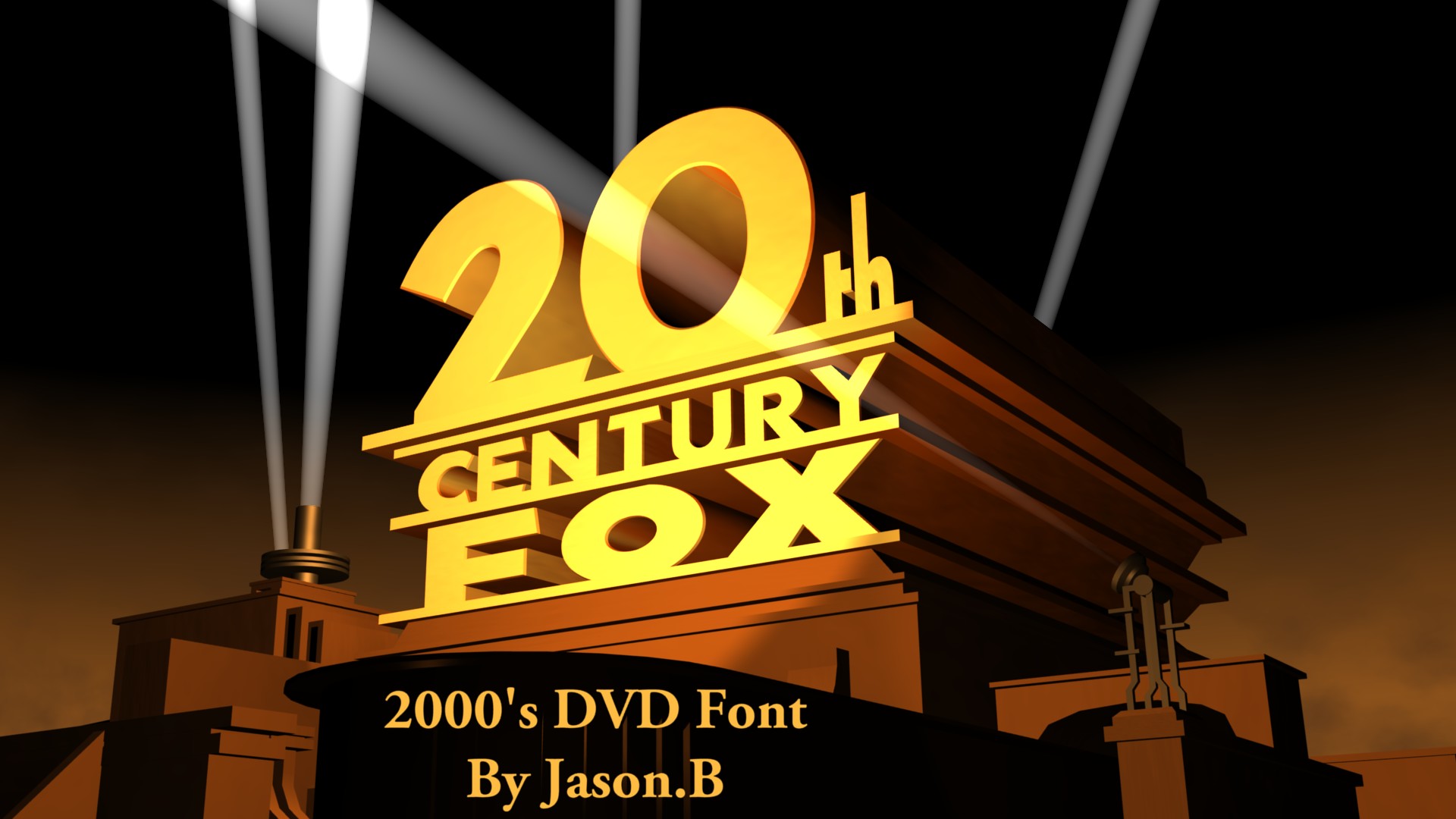20th Century FOX 2000's DVD Font by AniGummiJason on DeviantArt