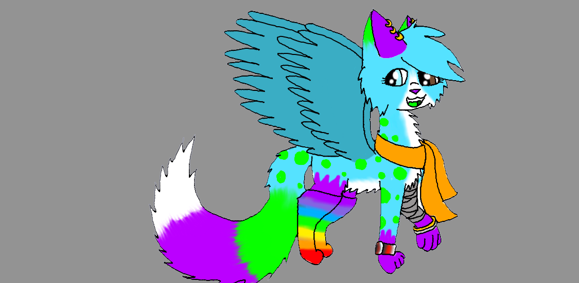 My New Fursona! by Cosmic-Kitteh on DeviantArt