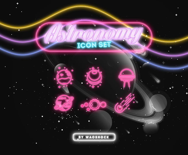 astronomy | icon pack by dollshc00l on DeviantArt