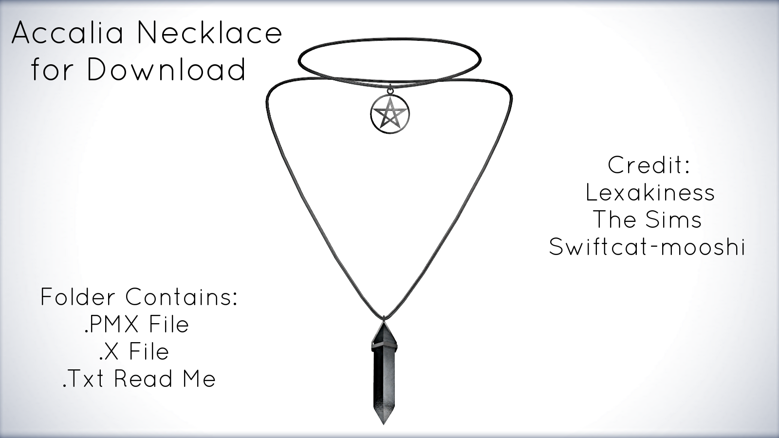 Accalia Necklace for MMD Download by xXFrenchToastXx on DeviantArt