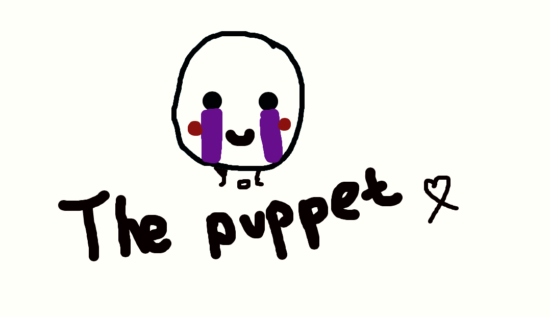 Fnaf drawing: The Puppet doodle by Chibi-Usako on DeviantArt