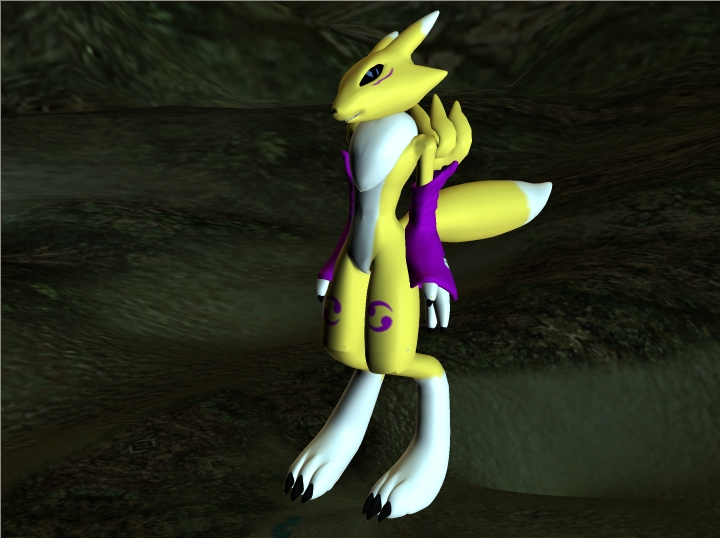 Dancing Renamon by Solomen on DeviantArt