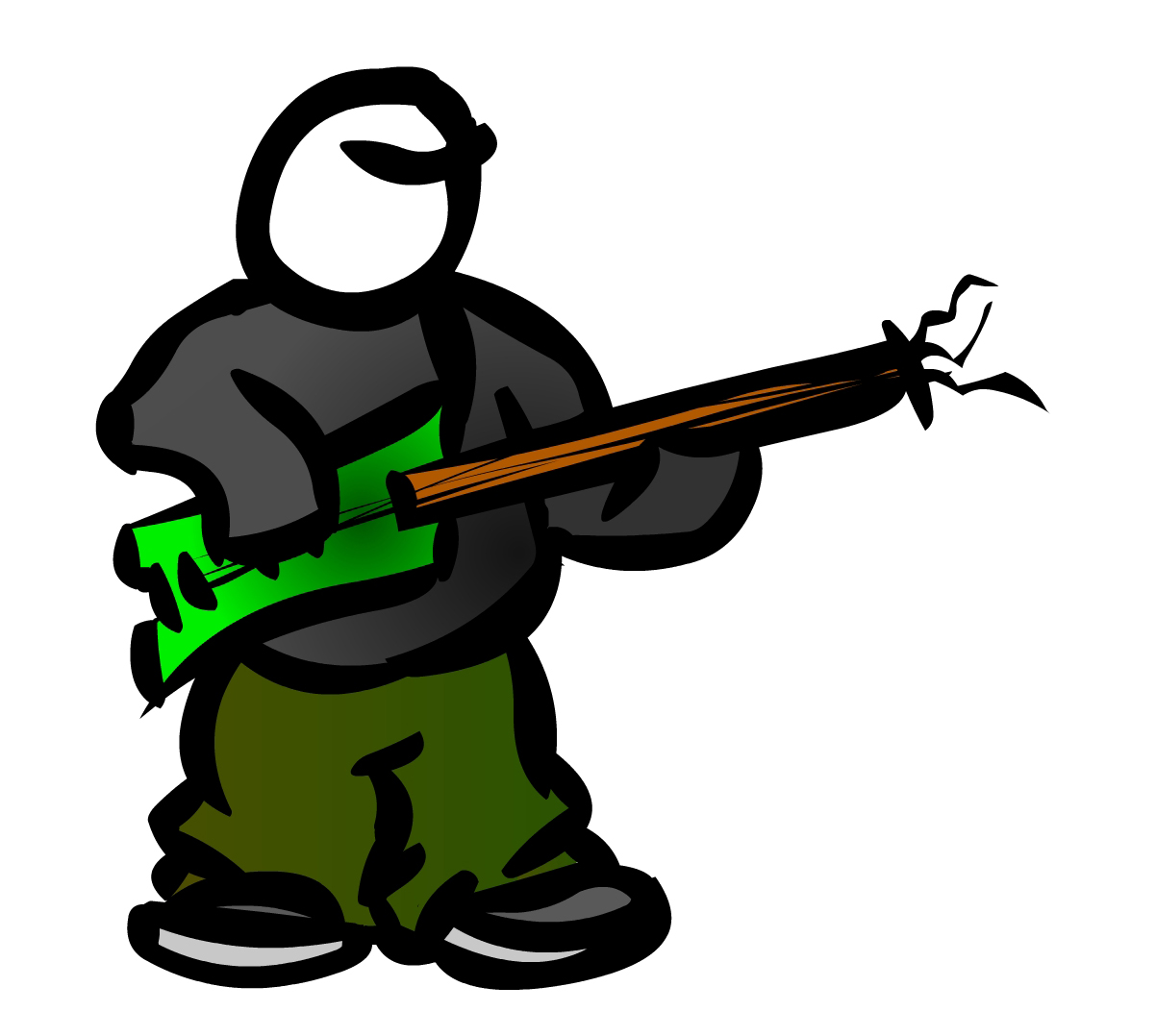 bass guy animated by StayYoungYall on DeviantArt