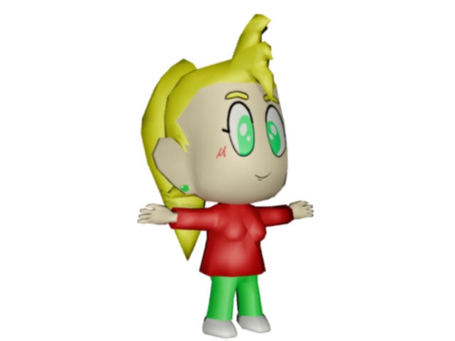Saka 3D Model by MarKAnime on DeviantArt