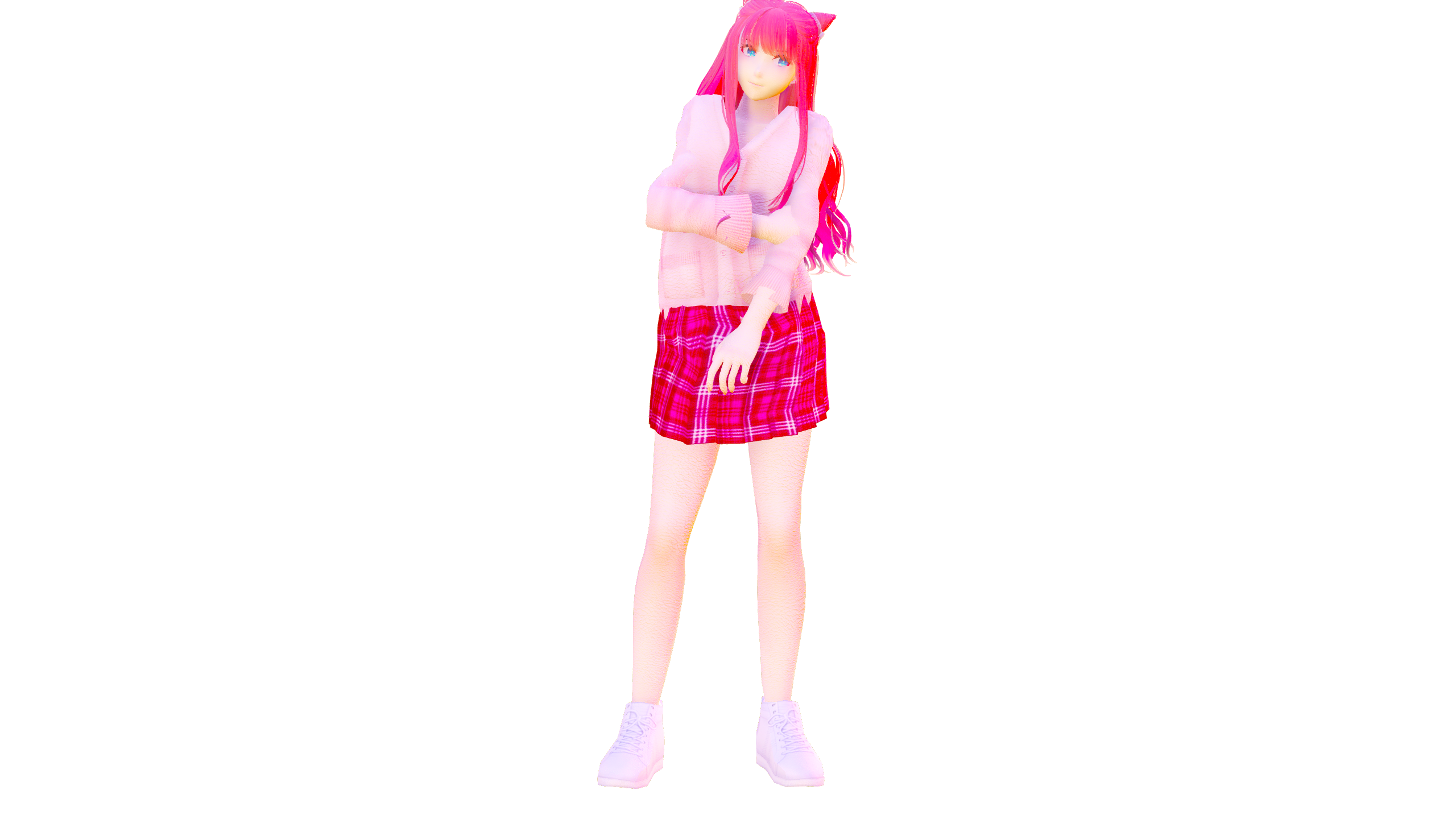 [MMDDL] Saki Ashiro Uniform by KylieChanMMD on DeviantArt