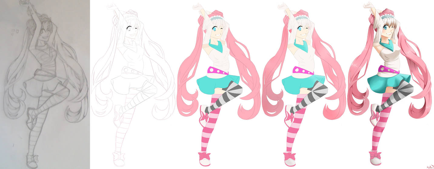 Wink Step By Step by Maora-kun on DeviantArt