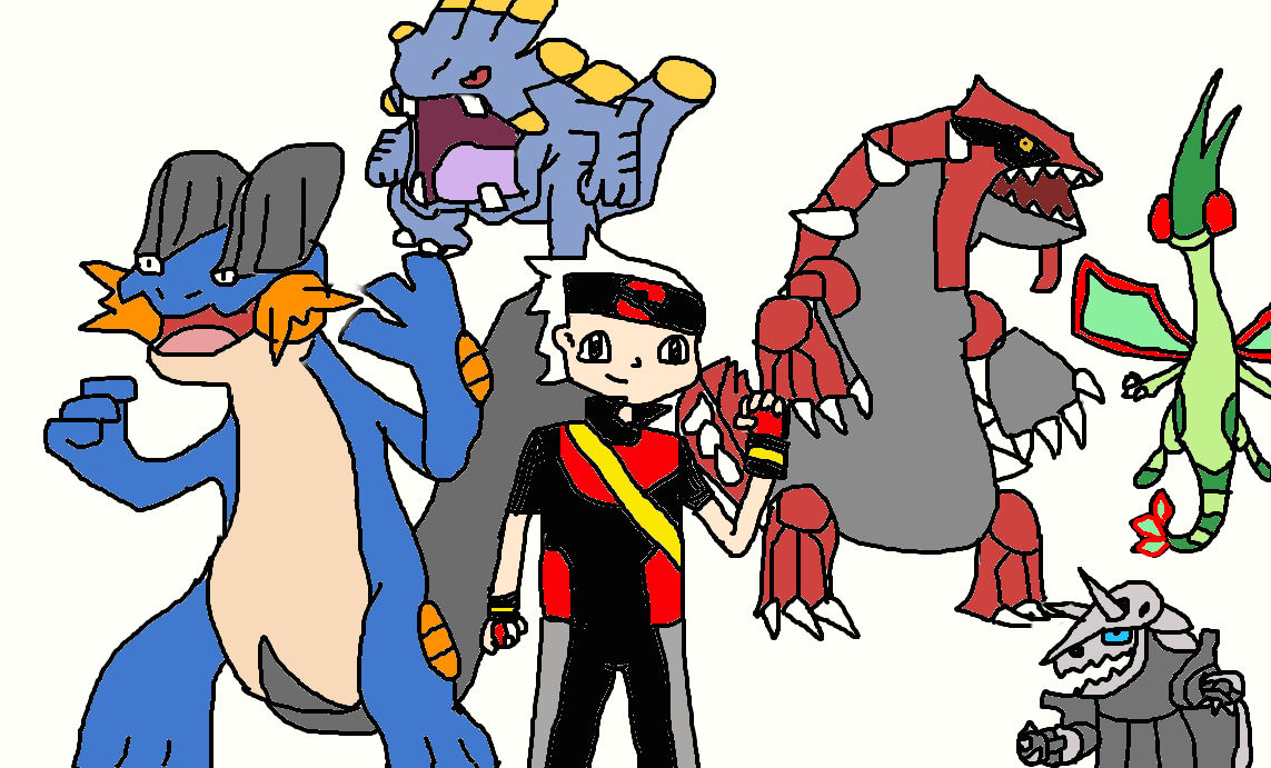 My pokemon hoenn team by TrainerCookie on DeviantArt