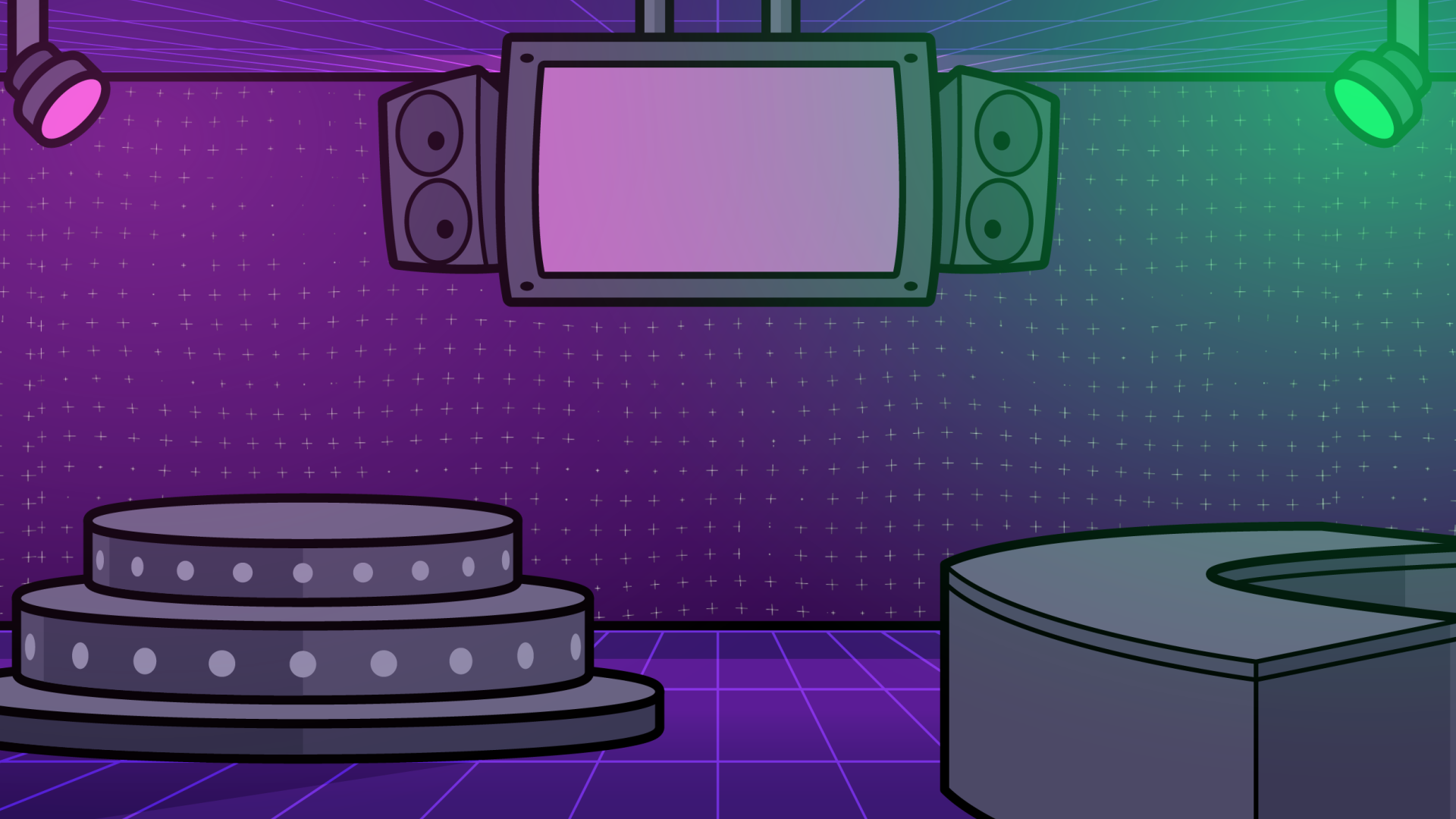 HuniePop FNF Match Lusties Nightclub Background by TheColossalD on ...