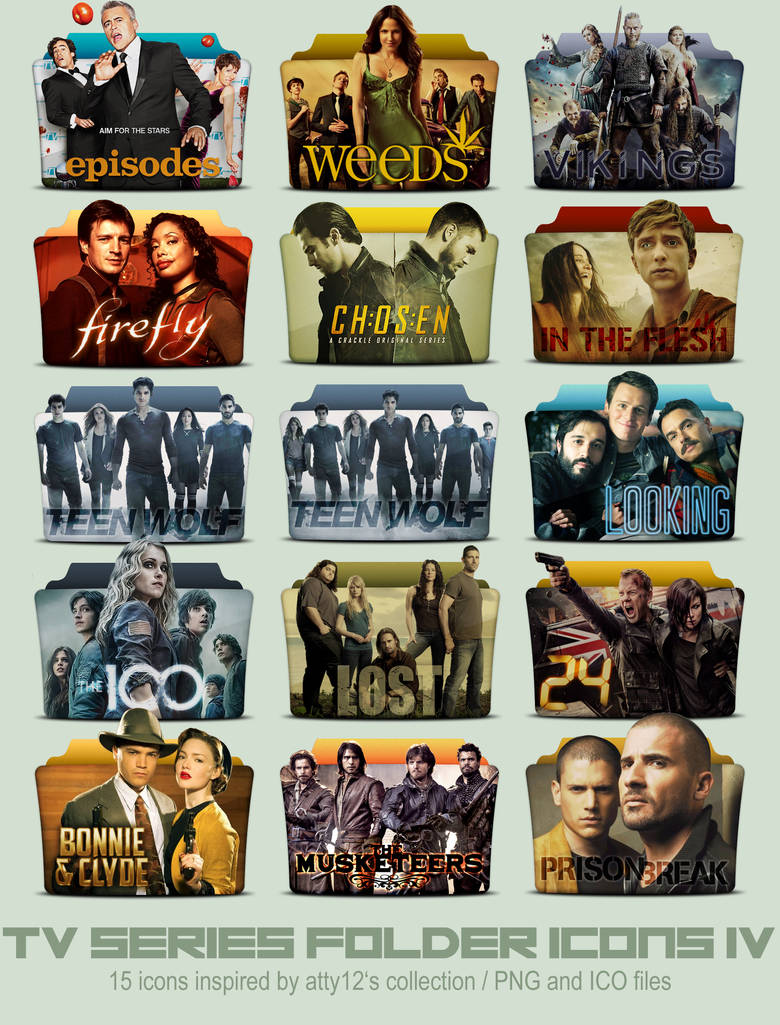 TV Series Folder Icons IV by call-me-special on DeviantArt