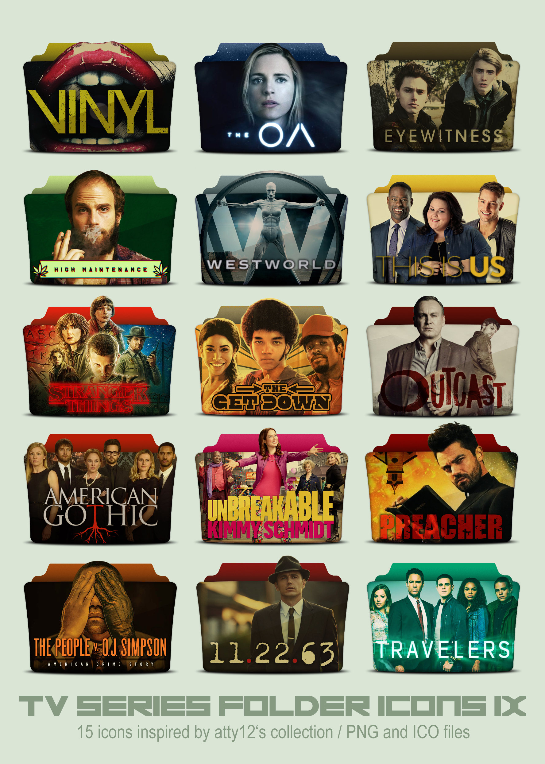 TV Series Folder Icons IX by call-me-special on DeviantArt